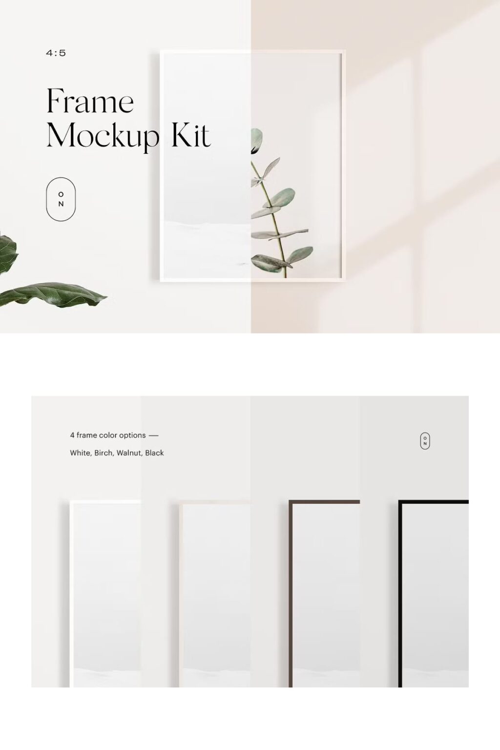 Square Frame Mockup Kit - Dozzen
