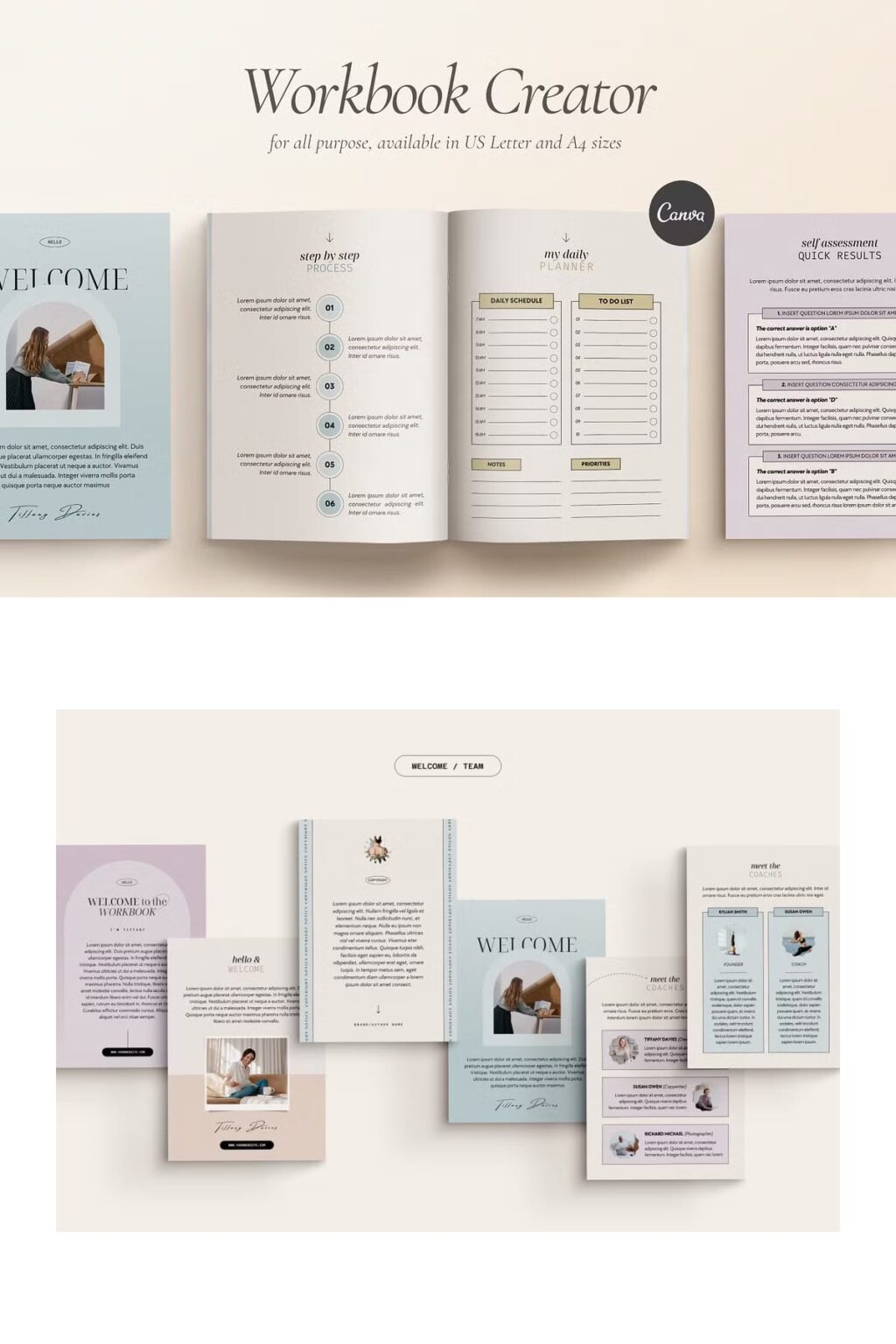 NAROK | Workbook Creator CANVA - Dozzen