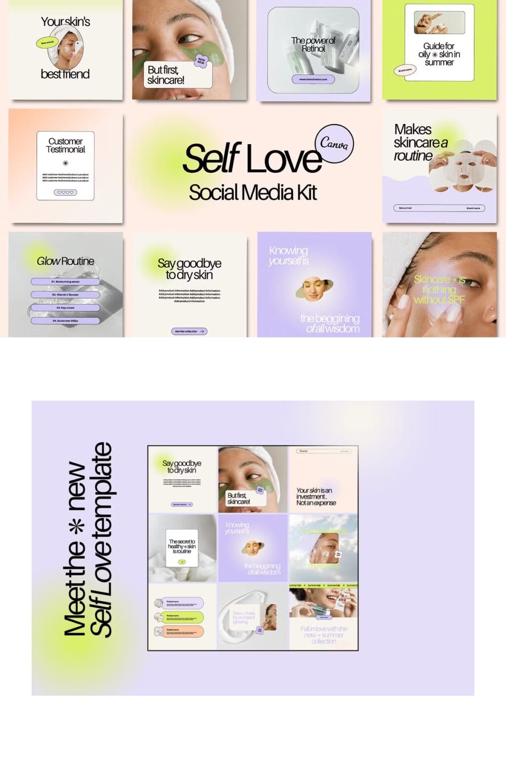 Self Love | Social Media Template - Dozzen